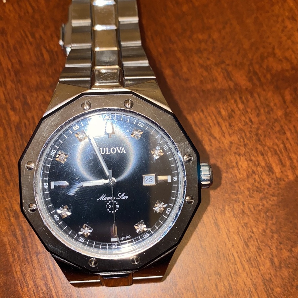 Bulova Marine Star Diamond Watch - Gem